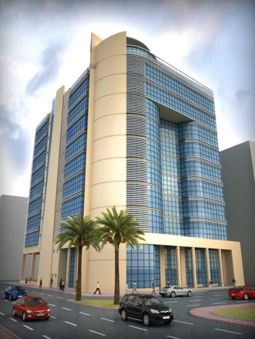 Bin Al Sheikh Tower – Altech Aluminium & Steel WLL